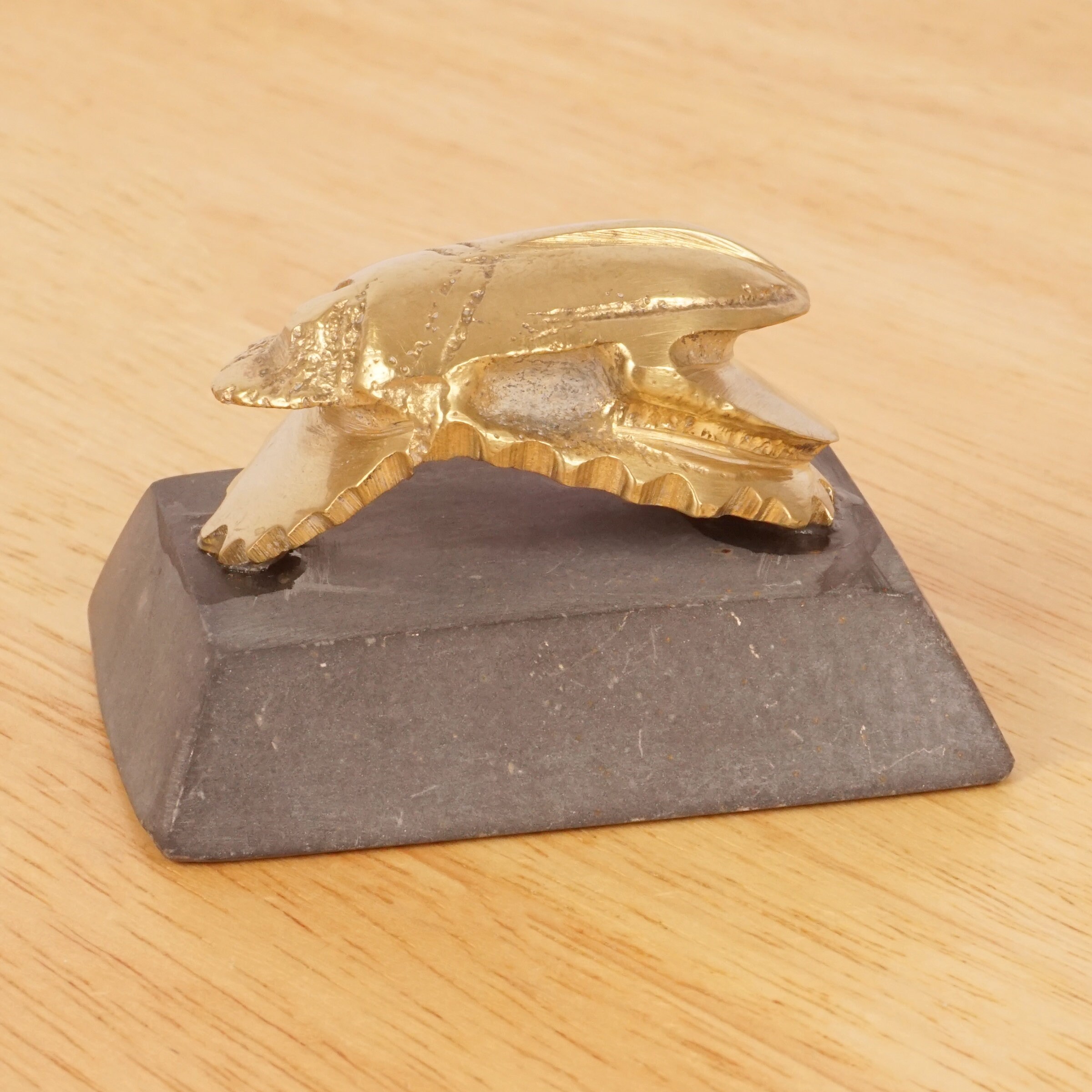 Egyptian scarab beetle /Bug statue / sculpture / figurine / | Etsy