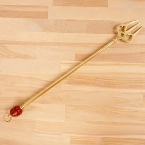 Decorative Fork / Fireplace Fork || Vintage Solid Brass || Plastic ...