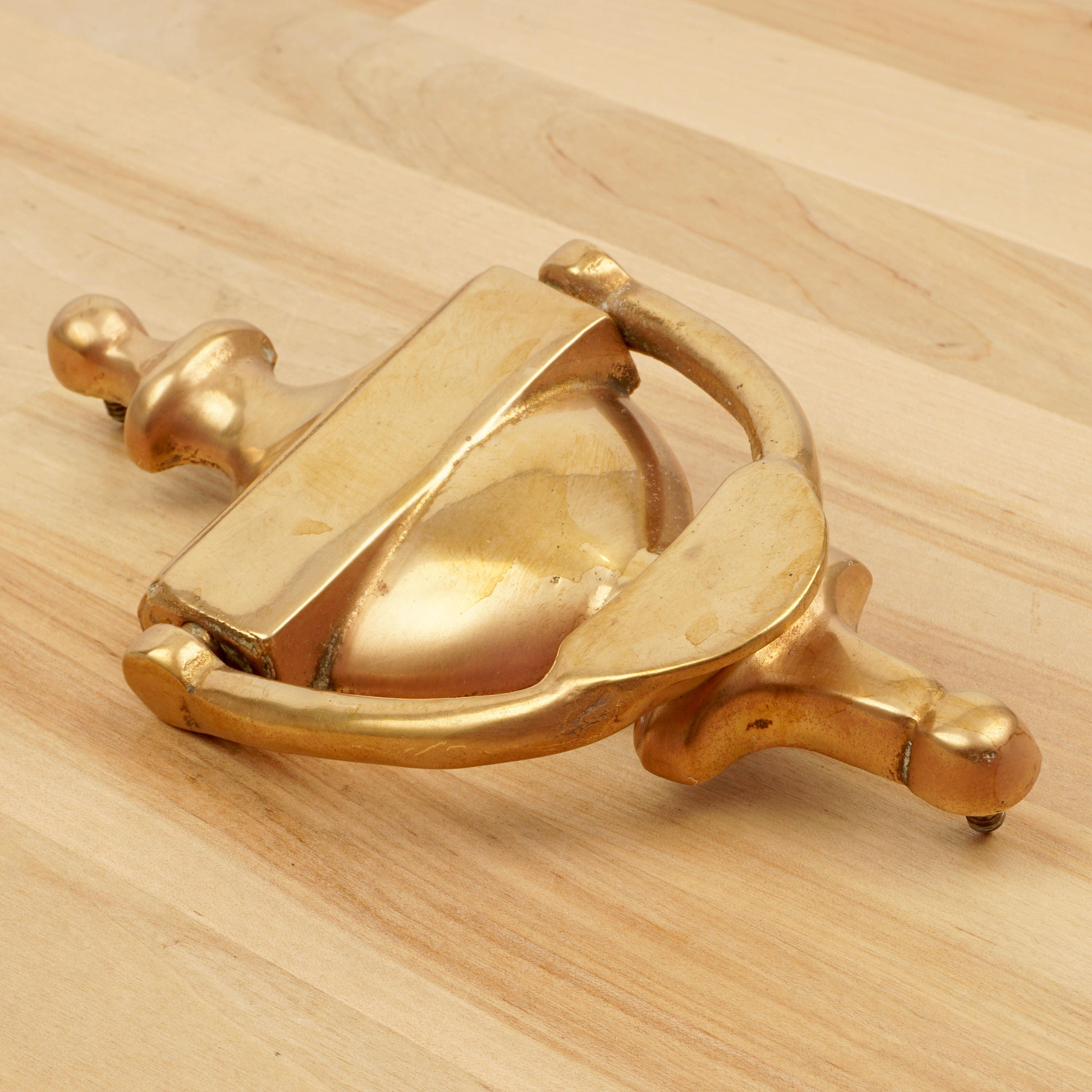 Door Knocker Simple Design Vintage Solid Brass - Etsy UK