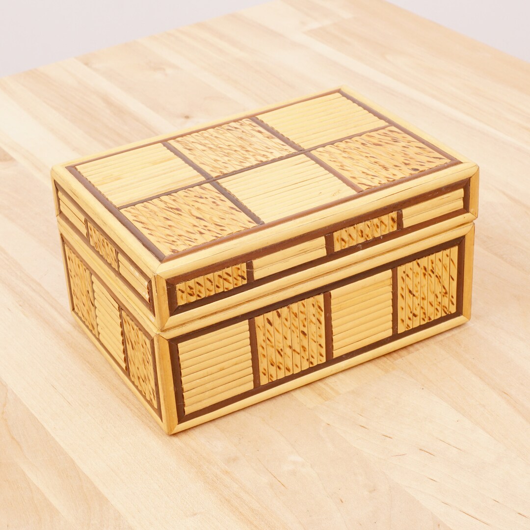Jewellery Box Simple / Plain Design / Checked Design Vintage Strew Box ...
