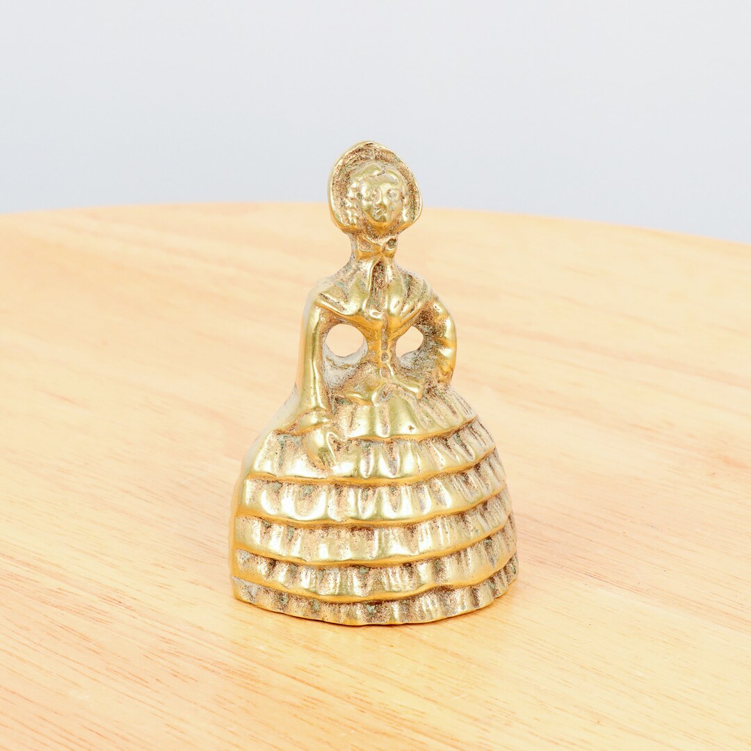 Lady Bell || Vintage Solid Brass Bell || Lady Shape Bell || Solid Brass ...