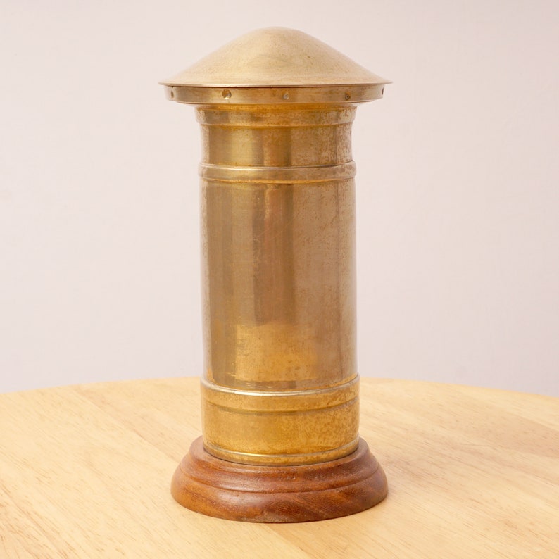 Savings Bank Post Office / Mail Box Vintage Solid Brass - Etsy