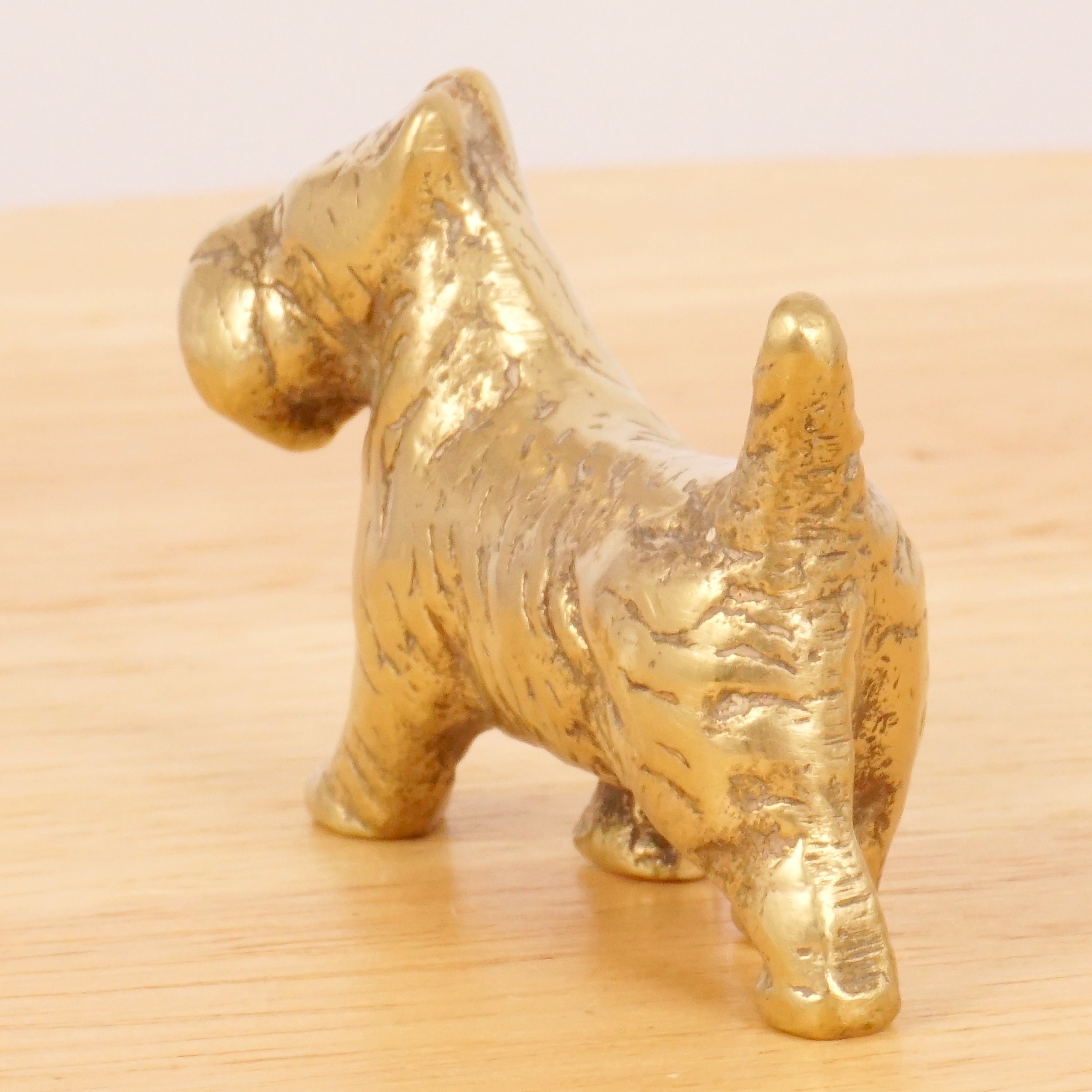 Dog Figurine / Statuette / Sculpture || Scottish Terrier || Vintage ...