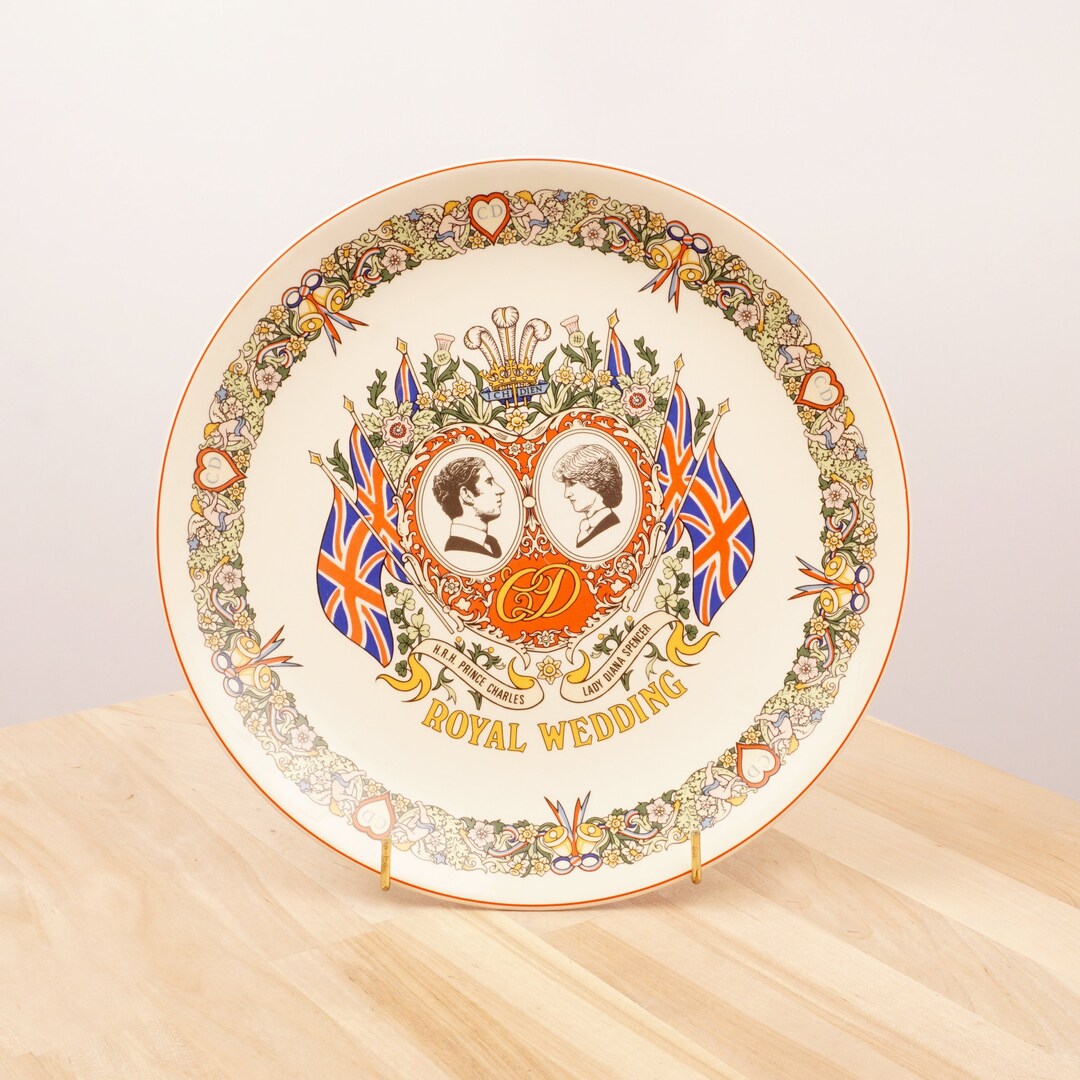 Porcelain Plate / Dish / Serving Tray || Royal Wedding || Prince of ...
