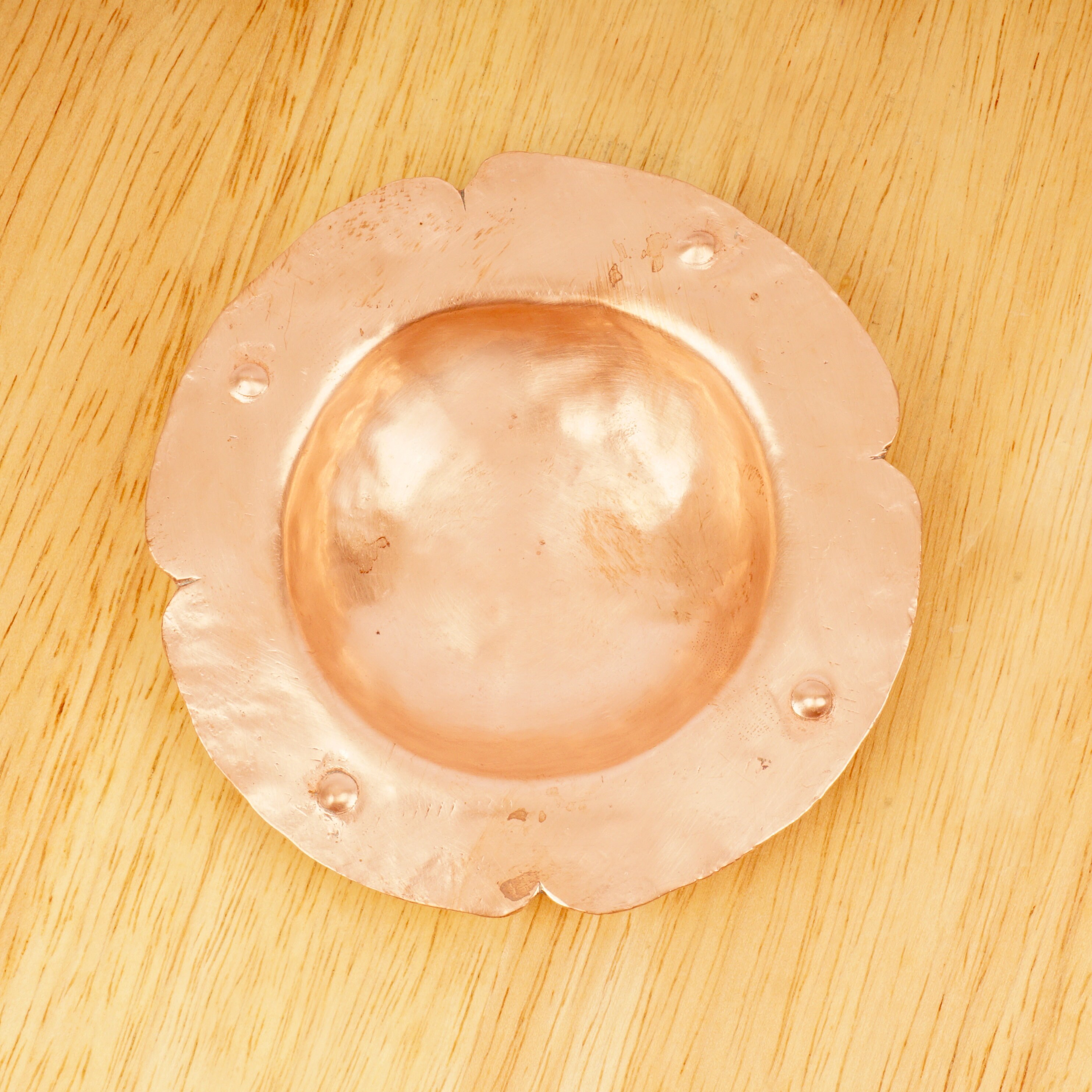 Handmade Copper Plate / Tray / Dish / Dish Vintage Copper | Etsy