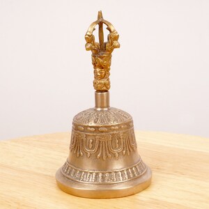 School / Desk Bell || Simple Design || Vintage Metal Alloy - Etsy