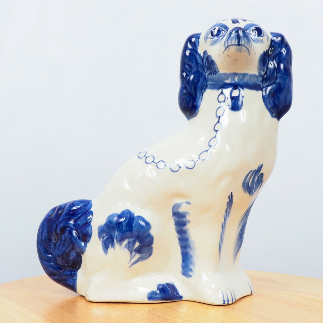 Ceramic Dog Figurine / Sculpture / Statue || Handmade / Hand Crafted ...