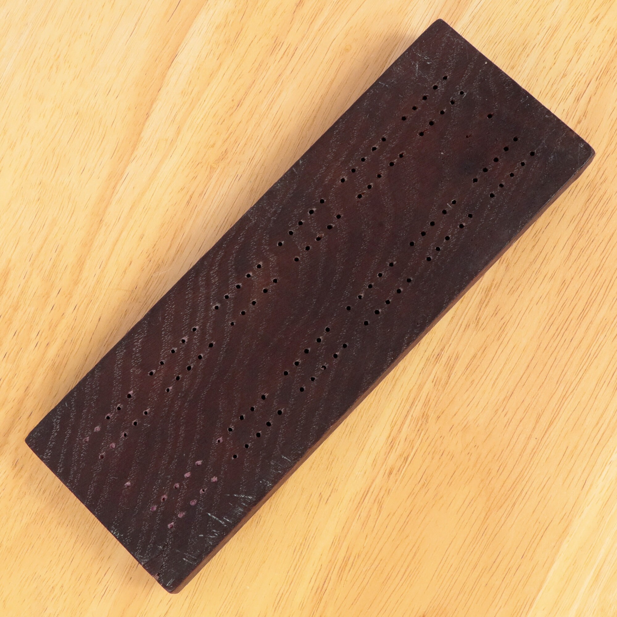 Game Point Counter || Vintage Solid Brass on Wooden Base || Cribbage ...