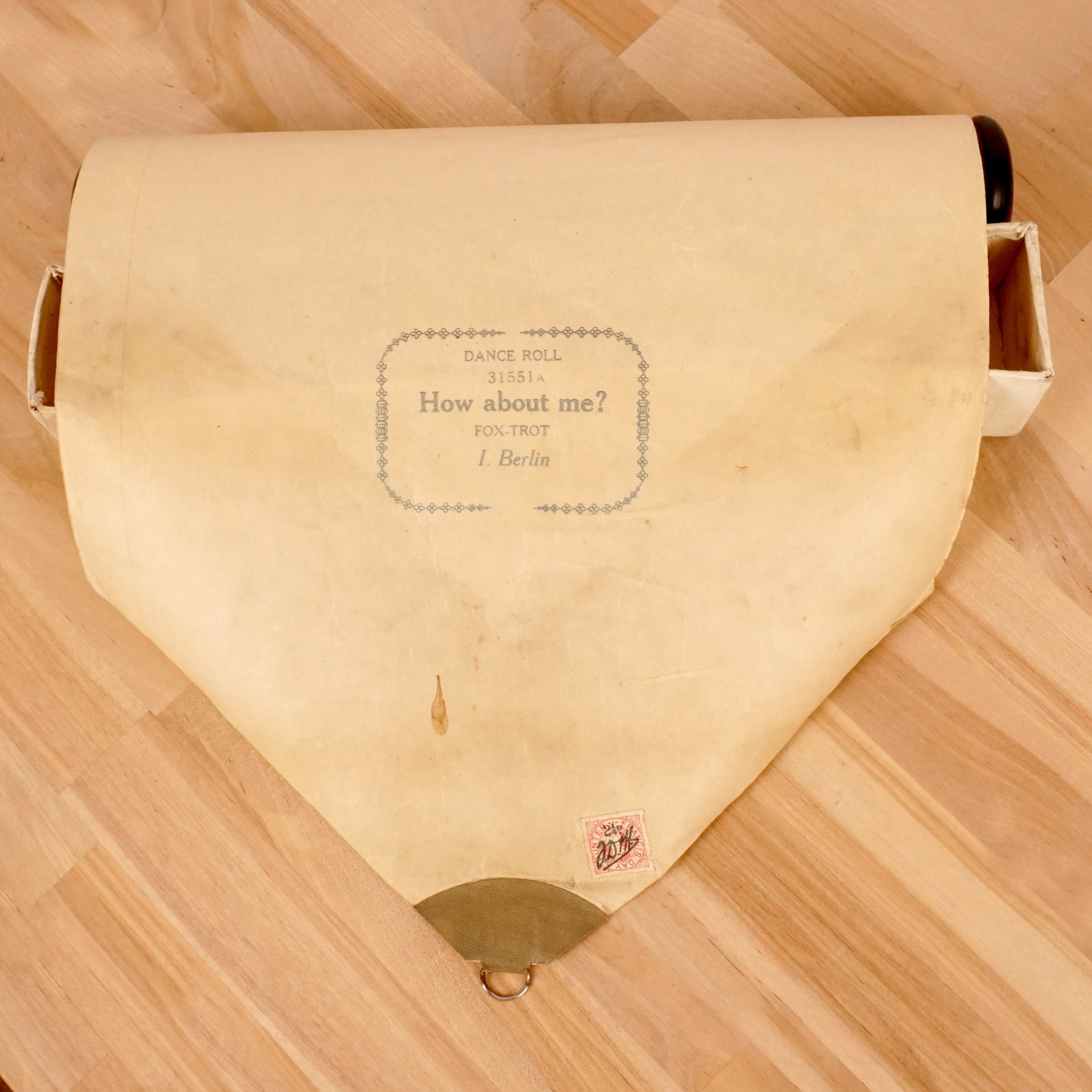 Antique Pianola Roll / Universal Music / Dance Roll || How About Me ...