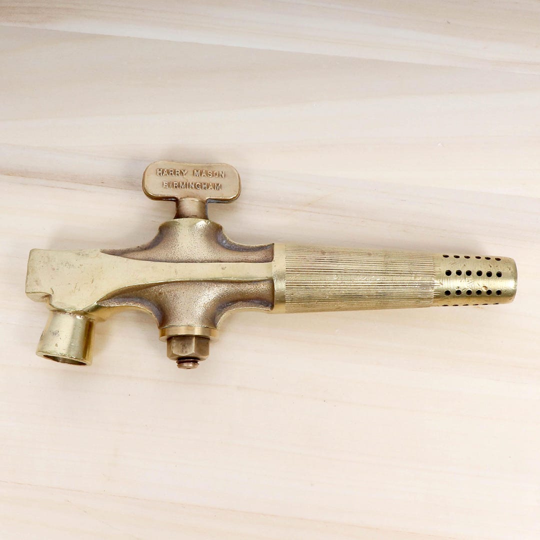 Vintage Solid Brass Beer Barrel Tap | Marry Mason Birmingham | Ale Cask ...
