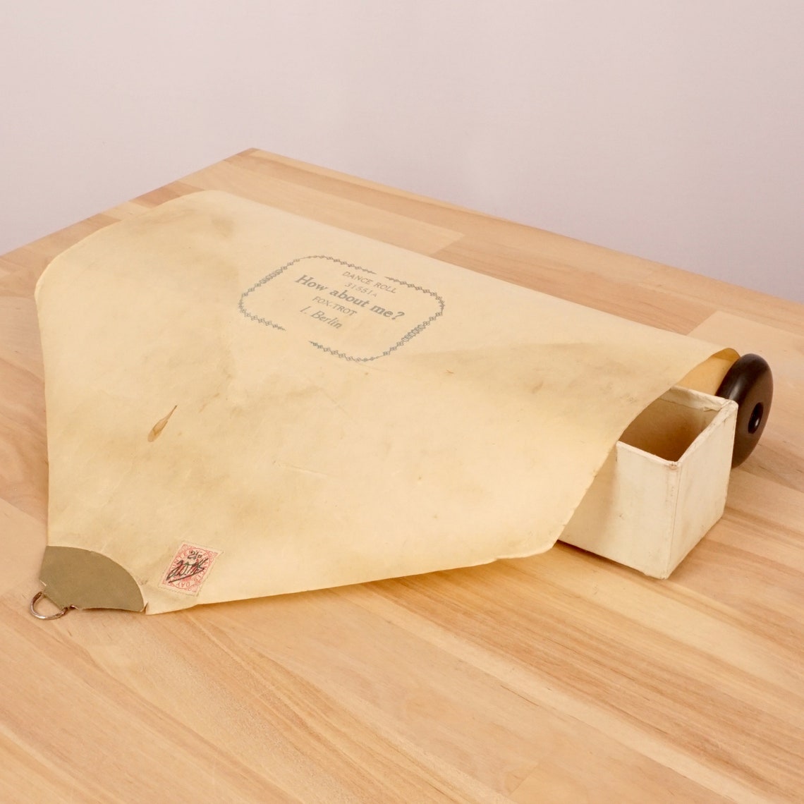 Antique Pianola Roll / Universal Music / Dance Roll || How About Me ...