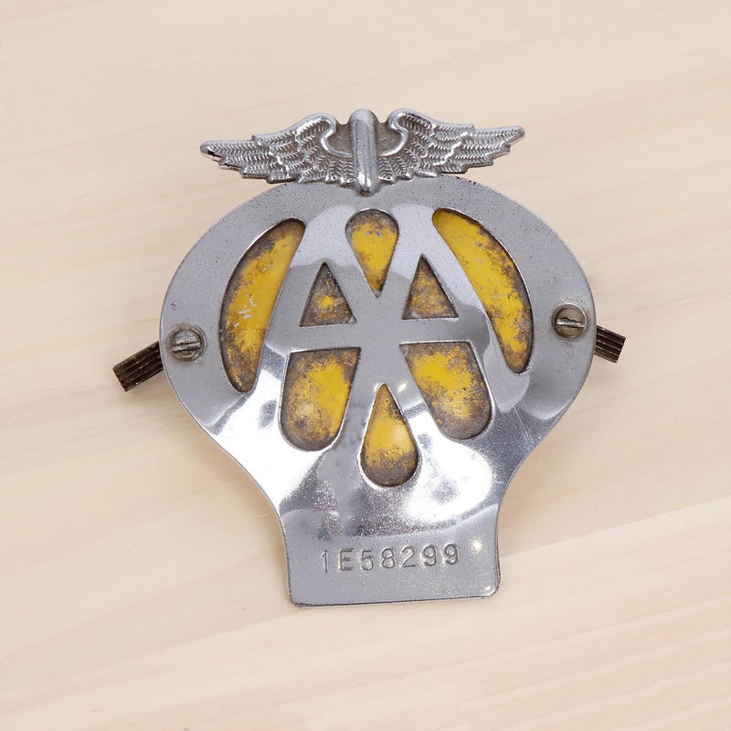 Vintage Aa Badge - Etsy UK