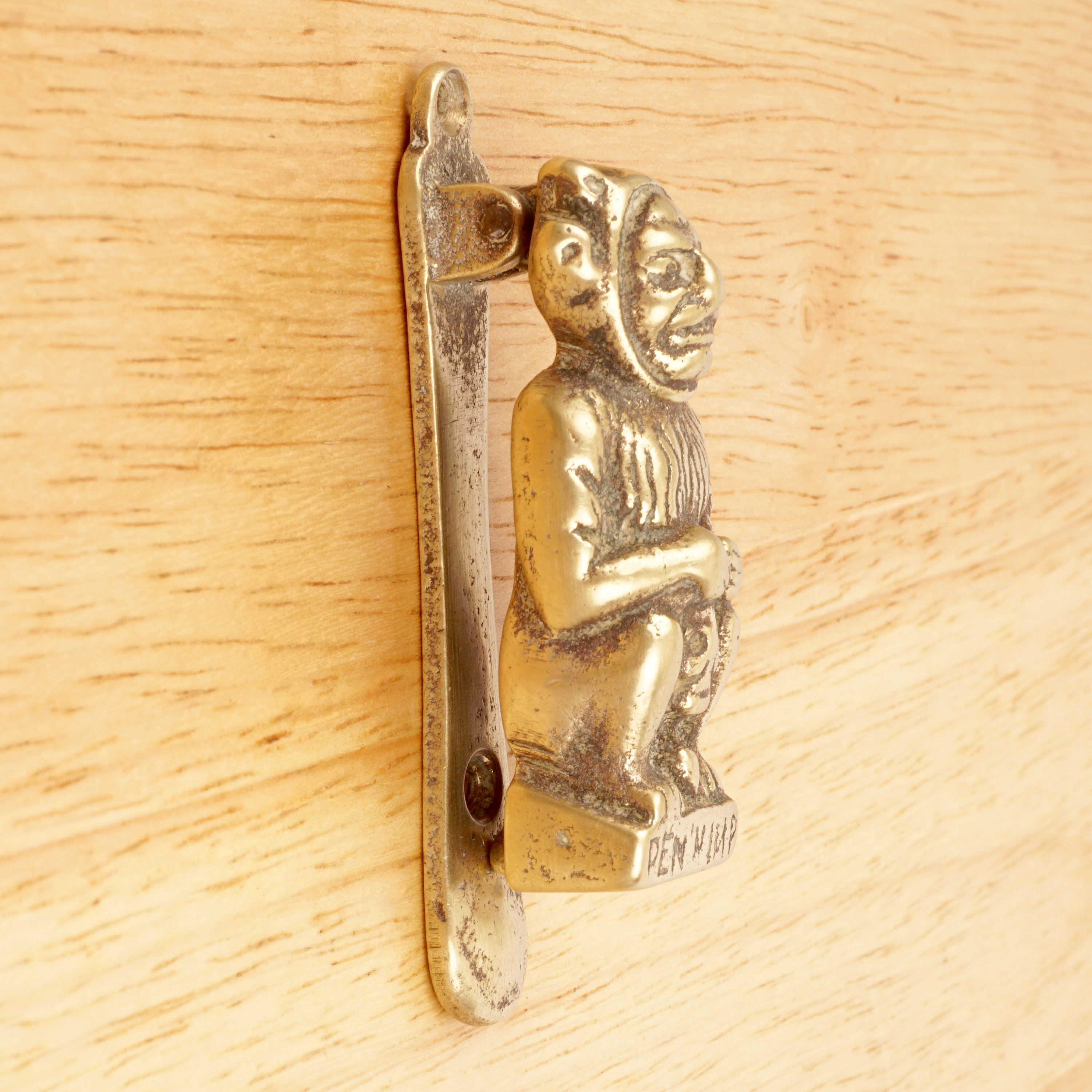 Door Knocker Vintage Solid Brass Small Knocker | Etsy