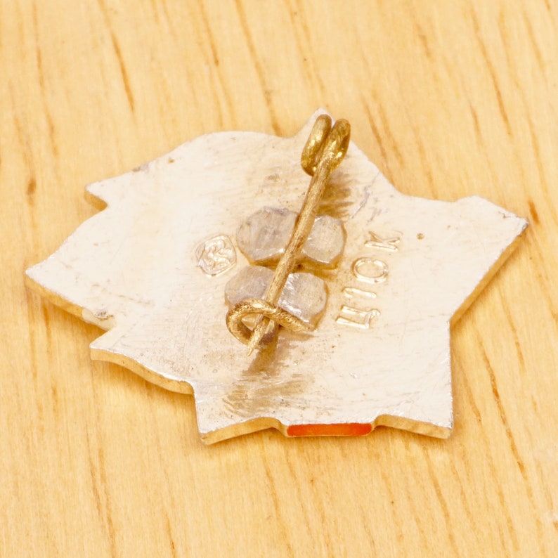 Soviet Pioneer Pin / USSR Vintage Metal Alloy With Red and - Etsy