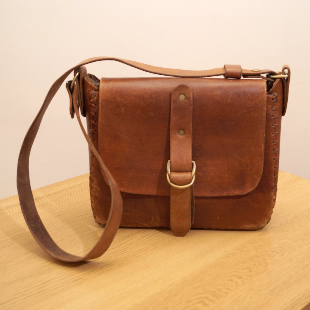 Leather Shoulder Bag / Case || Brown || With Original Accessories and ...
