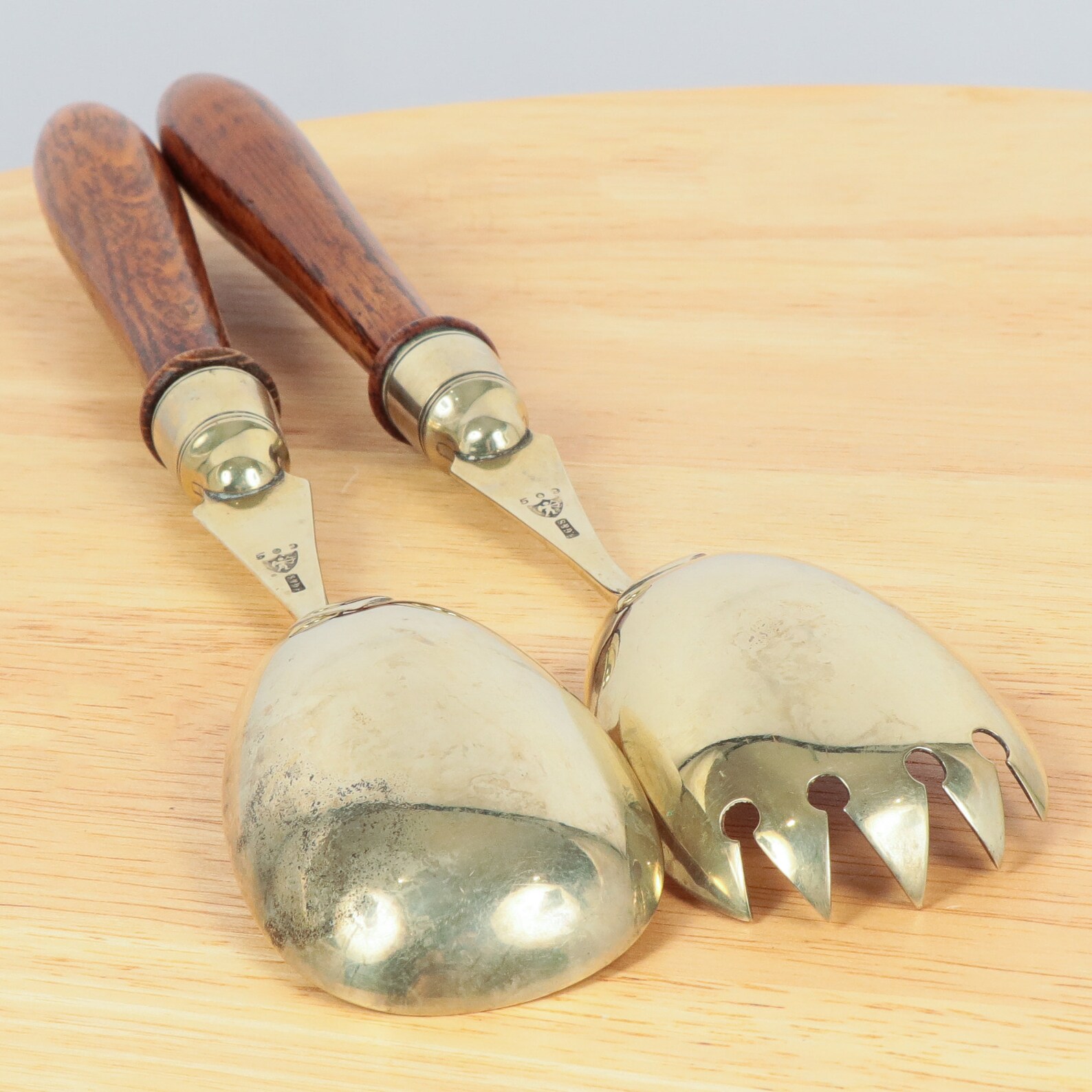 John Grinsell & Sons spoon and spork / Salad servers | Etsy