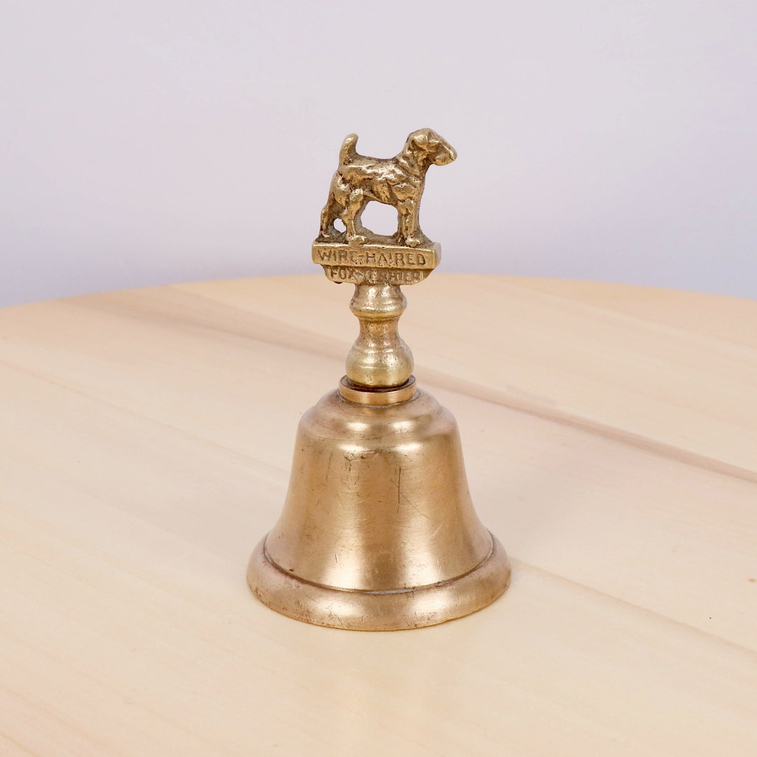 Wire-haired Fox Terrier Desk Bell || Dog Wire-haired Fox-terrier ...