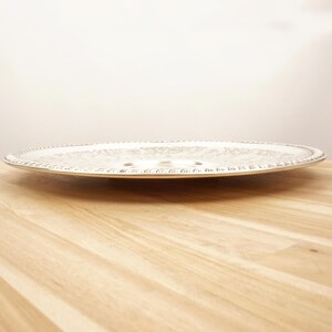 31 Cm Tray Floral / Flower Design Vintage Silverware Silver Plated Use ...