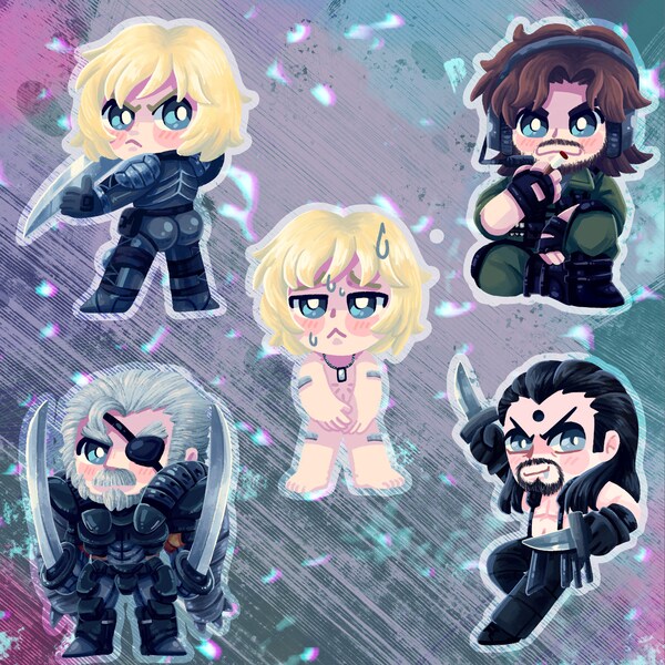 Metal Gear Keychain - Etsy