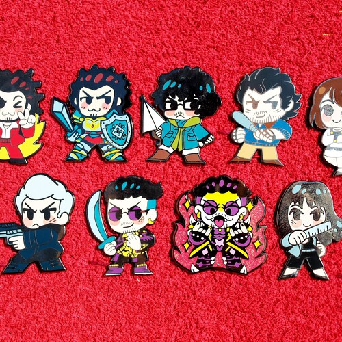 Yakuza Like a Dragon Enamel Pins - Etsy