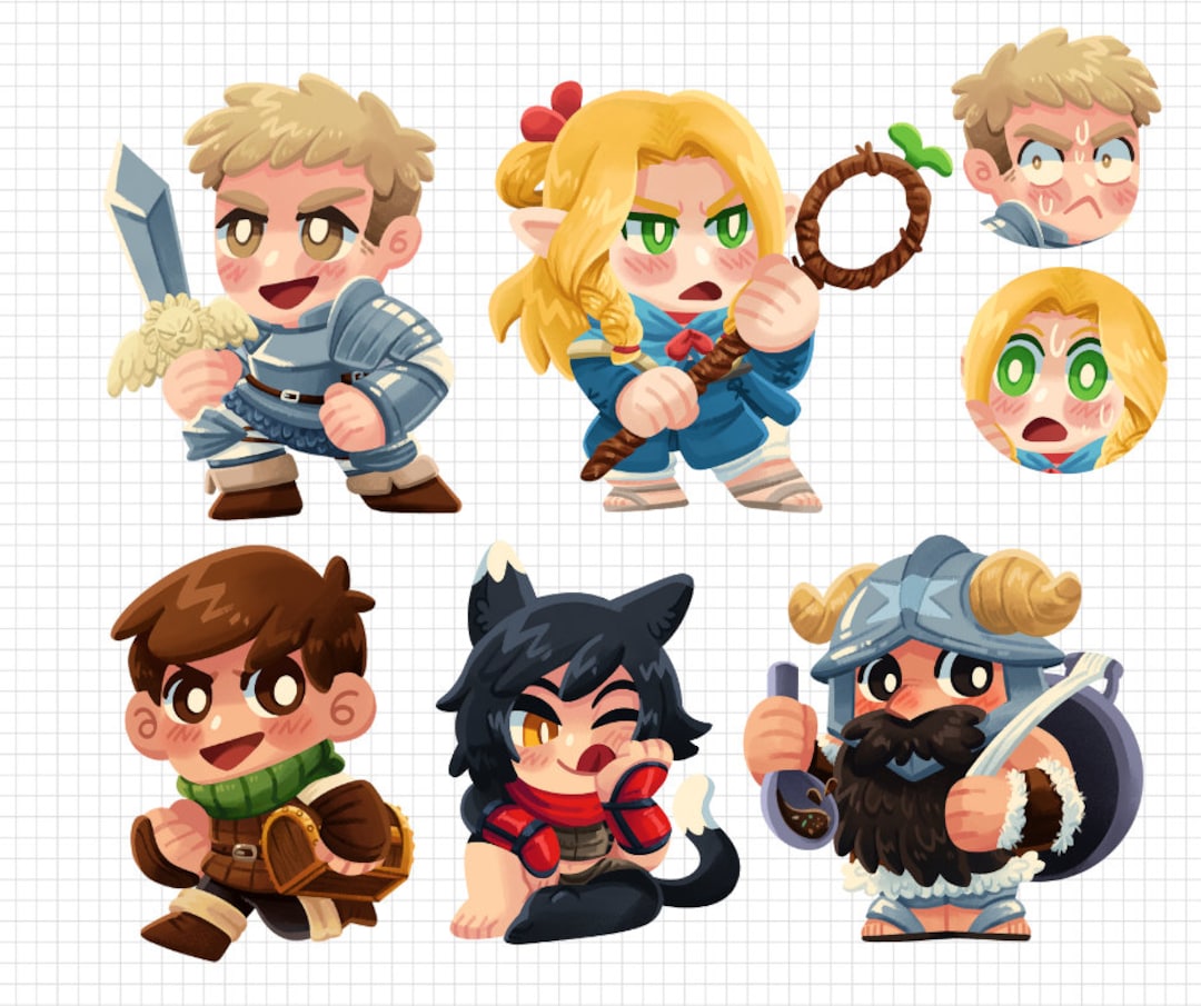 Dungeon Meshi Acrylic Charms - Etsy