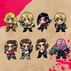 Resident Evil Enamel Pins - Etsy