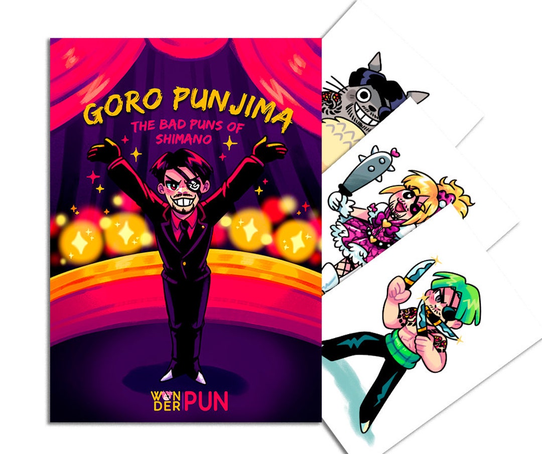 DIGITAL Goro Punjima. A Majima Pun Zine [PDF] - Etsy