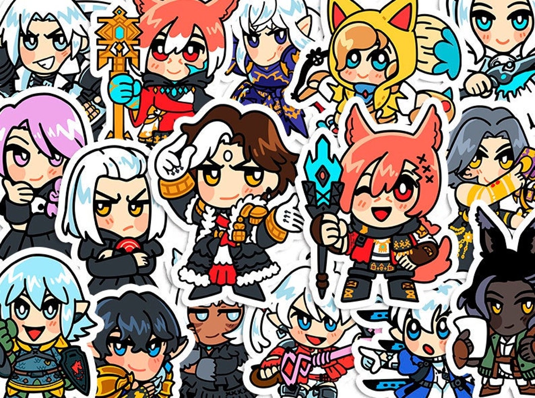 VINYL FFXIV Stickers - Etsy