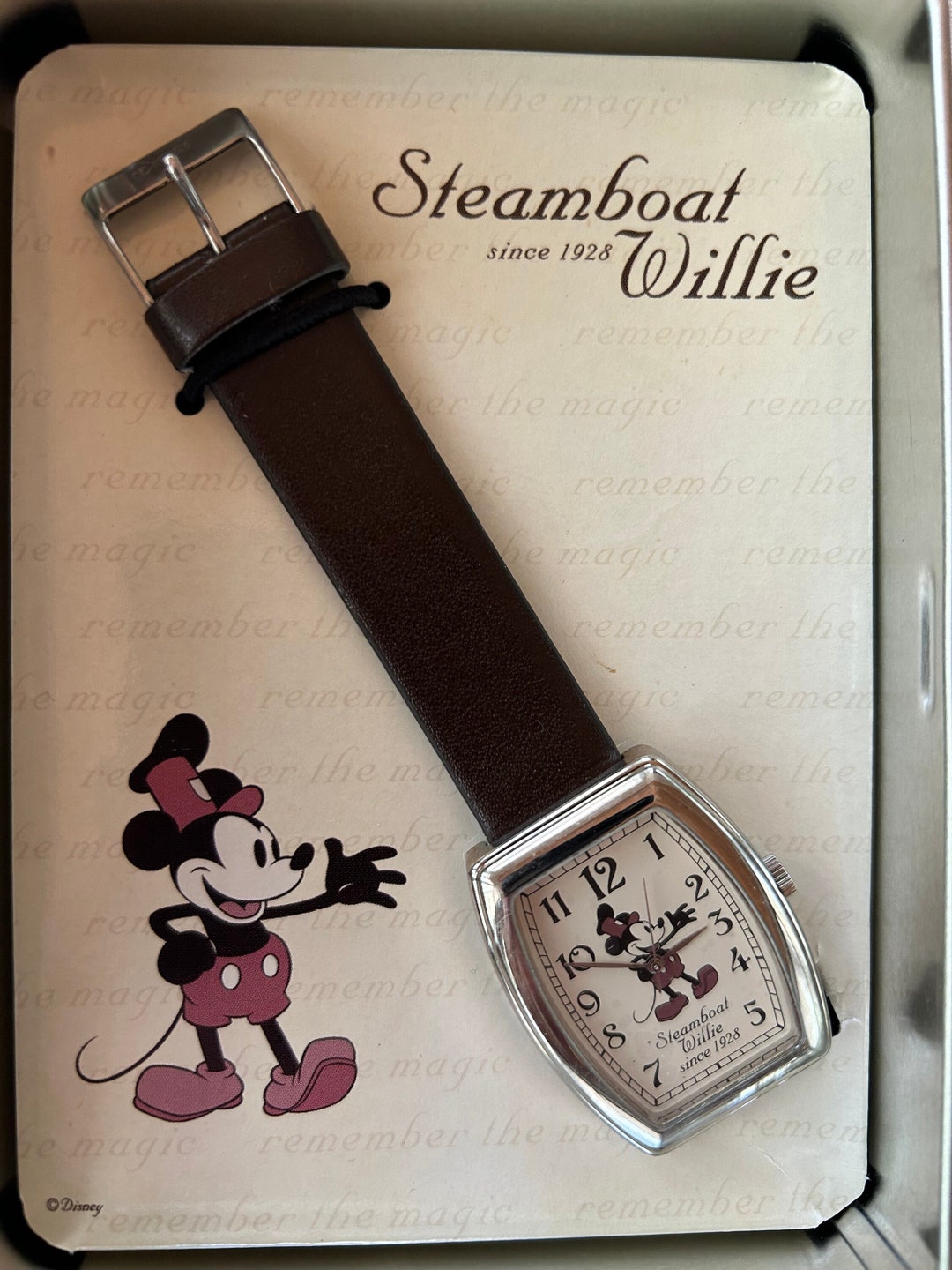 Steamboat Willie Wrist Watch - Etsy