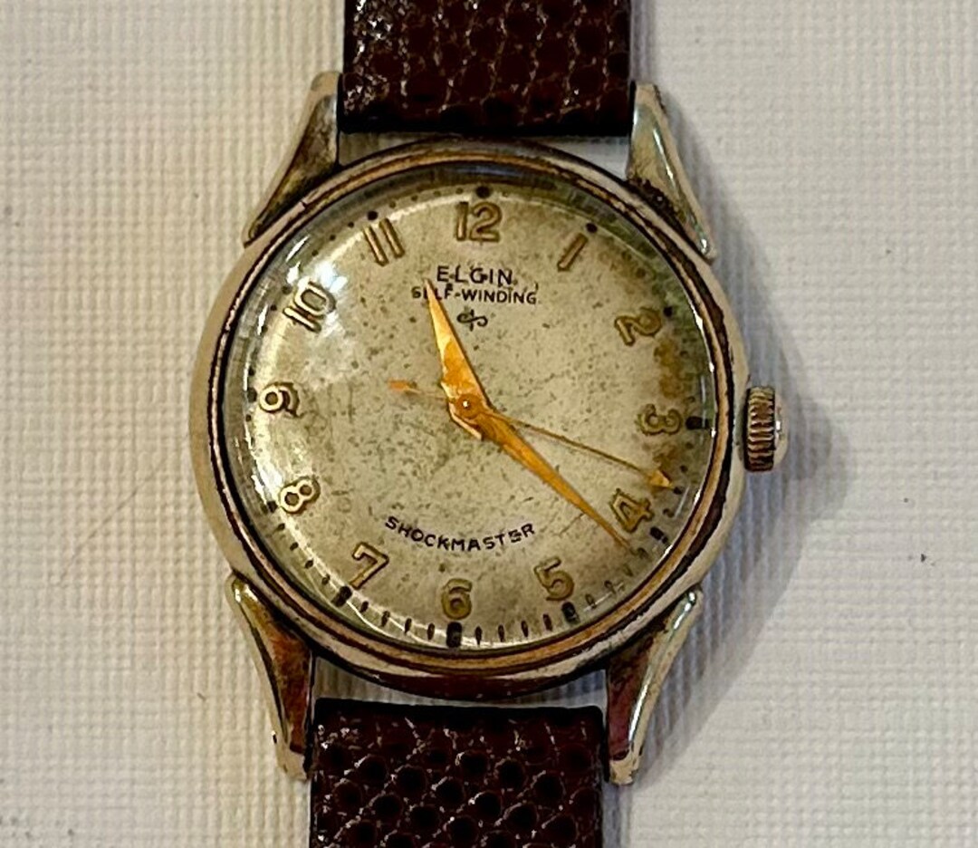 Elgin Shockmaster Wristwatch - Etsy
