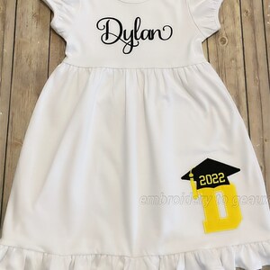 Kindergarten Graduation Dress, Girls Graduation Dress, Toddler Girls ...