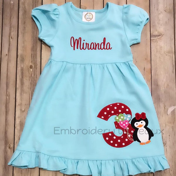 Penguin Dress - Etsy