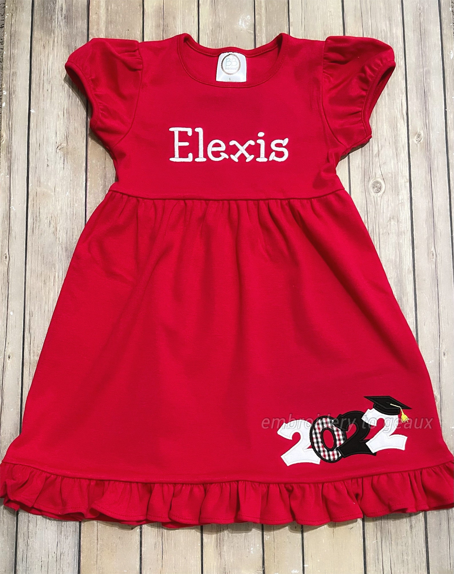 Kindergarten Graduation Dress, Girls Graduation Dress, Toddler Girls ...