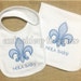 Nola Baby Newborn Set With Appliqued Bodysuit, Bib and Burp Cloth - Etsy