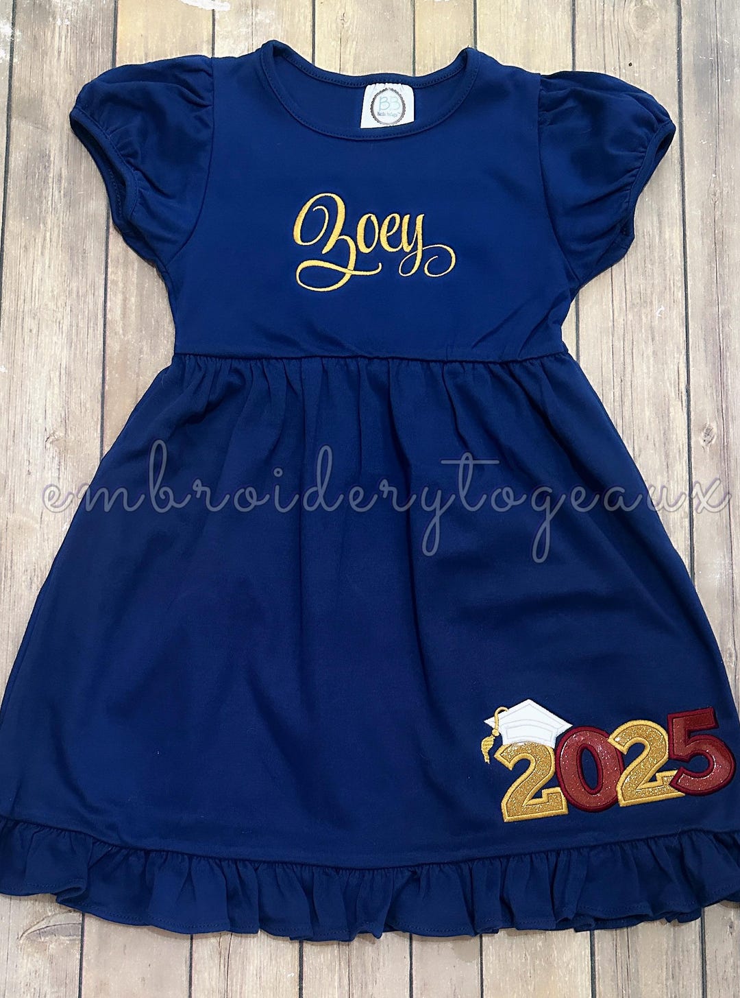 Kindergarten Graduation Dress, Girls Graduation Dress, Toddler Girls ...
