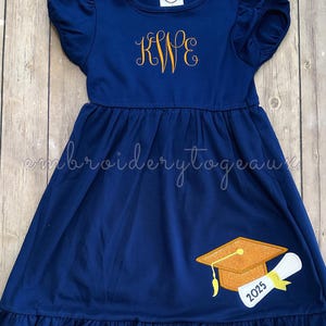 Girls Graduation Dress, Kindergarten Graduation Dress, Pre-k Graduation ...