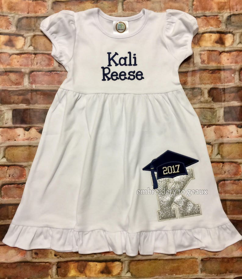 Kindergarten Graduation Dress Girls Graduation Dress Toddler - Etsy