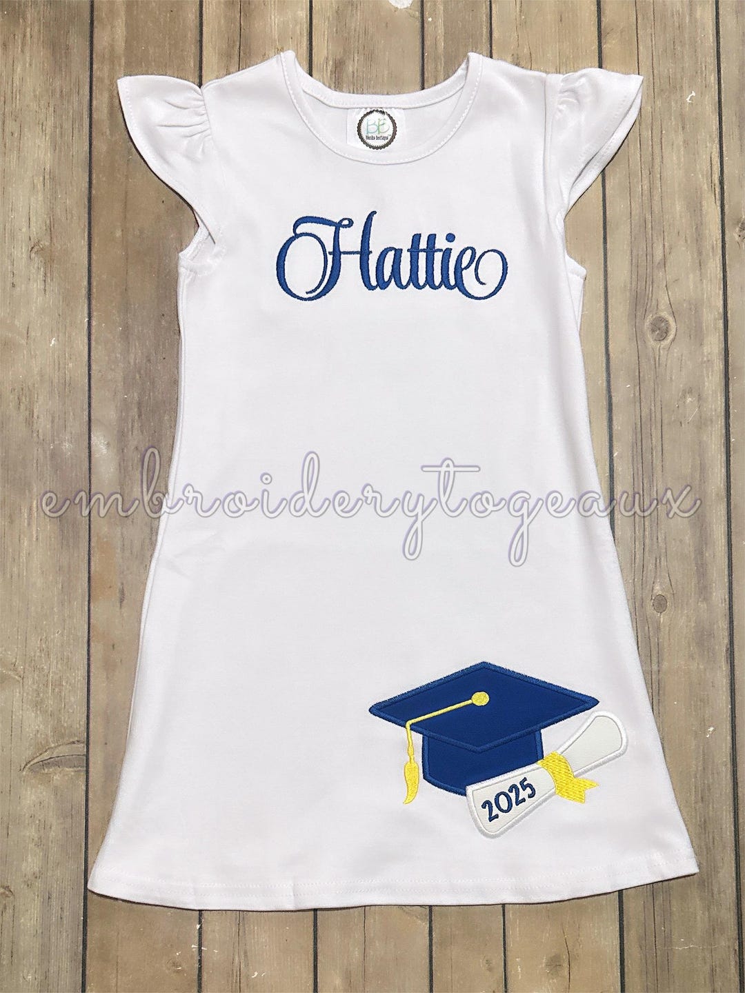 Girls Graduation Dress, Kindergarten Graduation Dress, Pre-k Graduation ...