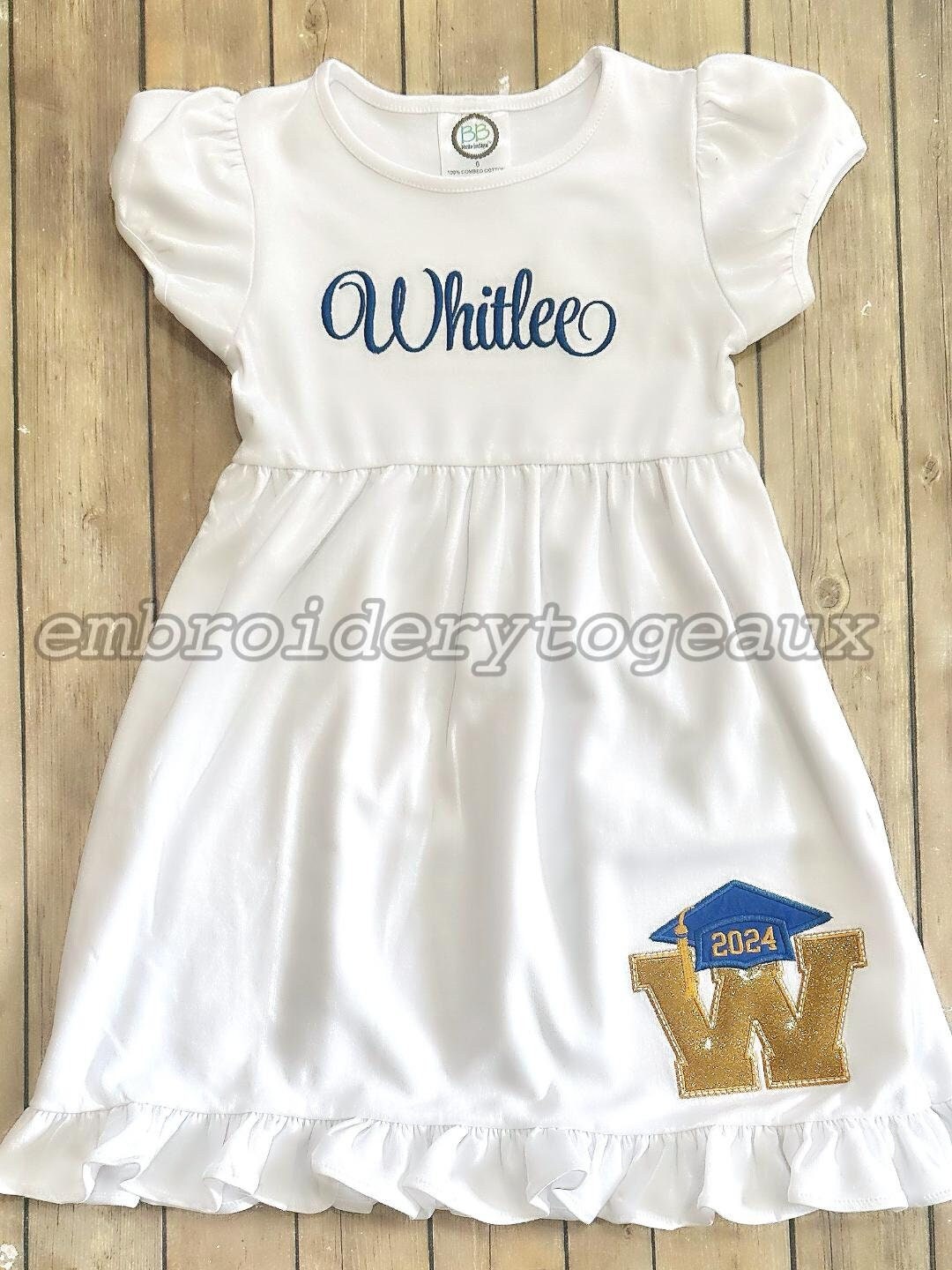 Kindergarten Graduation Dress, Girls Graduation Dress, Toddler Girls ...