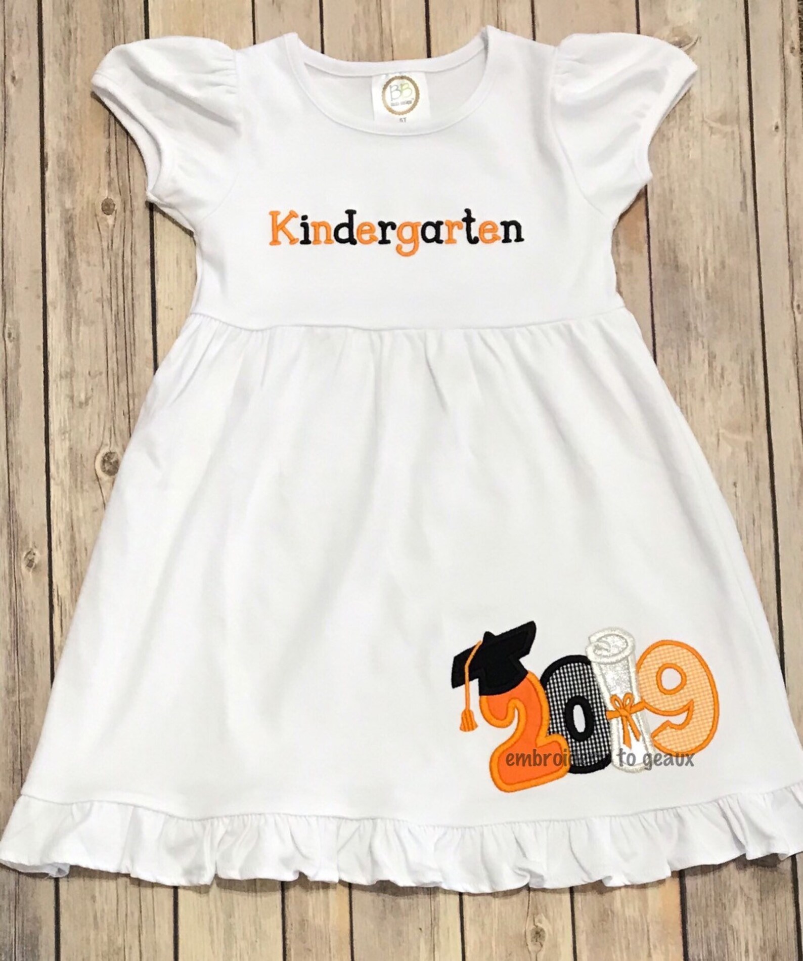 Kindergarten Graduation Dress Girls Graduation Dress Toddler | Etsy