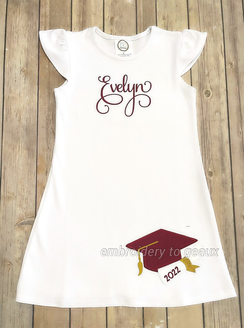 Girls Graduation Dress Kindergarten Graduation Dress Pre-k - Etsy