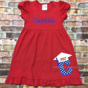 Kindergarten Graduation Dress, Girls Graduation Dress, Toddler Girls ...