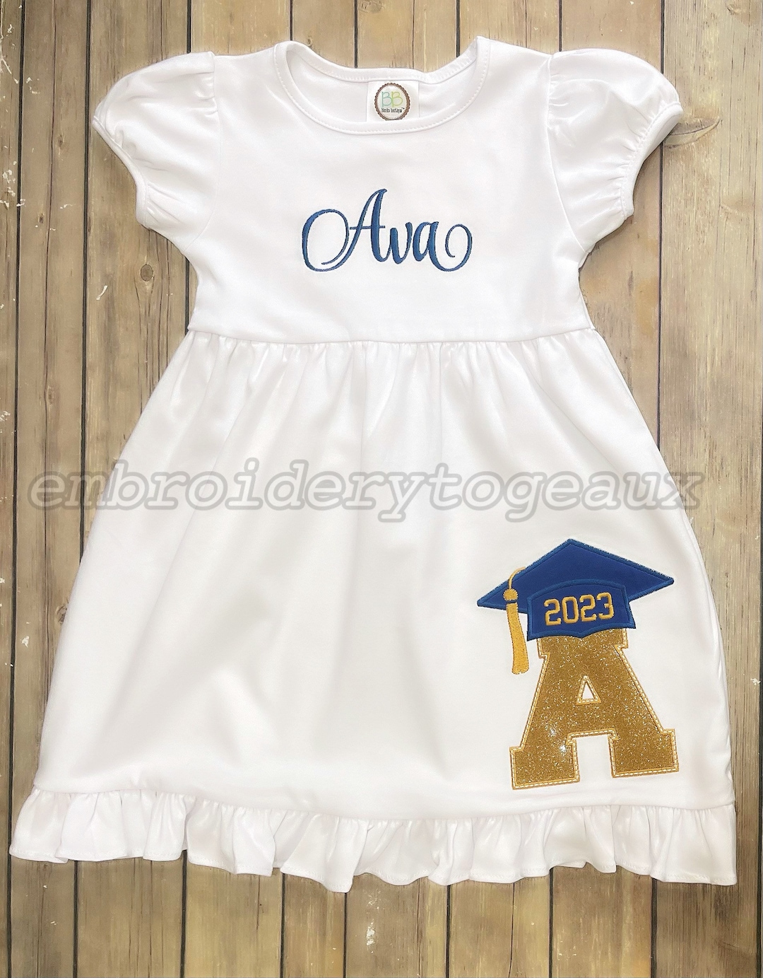 Kindergarten Graduation Dress Girls Graduation Dress Toddler - Etsy