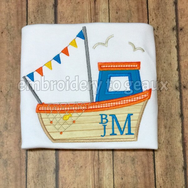 Fishing Monogram - Etsy