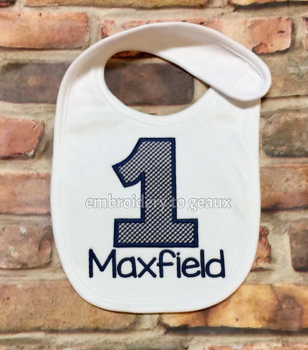 First Birthday Bib, Personalized Birthday Bib, Cake Smash Bib, First ...