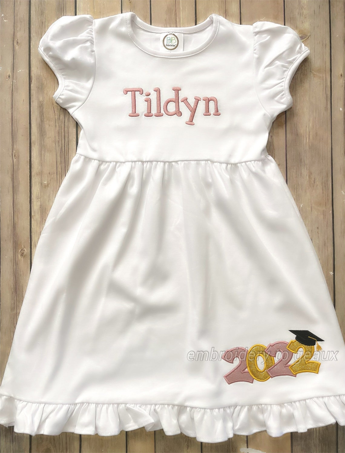 Kindergarten Graduation Dress Girls Graduation Dress Toddler | Etsy