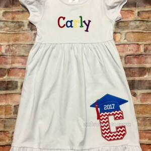 Kindergarten Graduation Dress, Girls Graduation Dress, Toddler Girls ...
