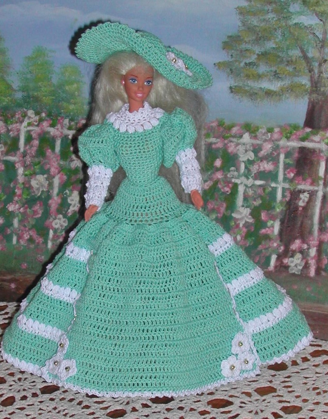 Barbie Crochet Patterns Crochet Collector Costumes Barbie Doll Crochet ...