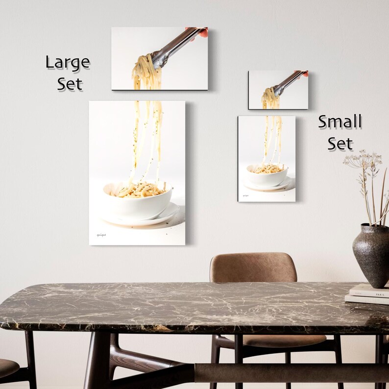 Italian Pasta Decor Decorative Food Art Pasta Decorations Kitchen Wall ...