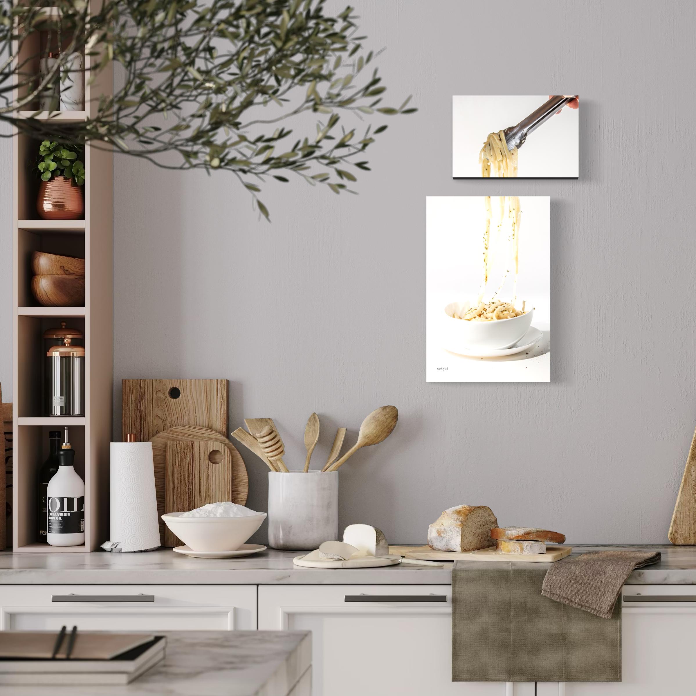 Italian Pasta Decor Decorative Food Art Pasta Decorations Kitchen Wall ...